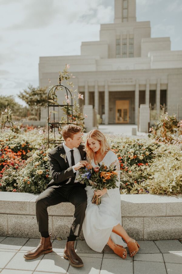 Cass + Trevor - Utah Valley Bride