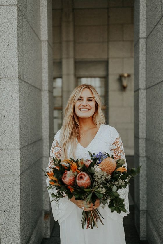 Cass + Trevor – Utah Valley Bride