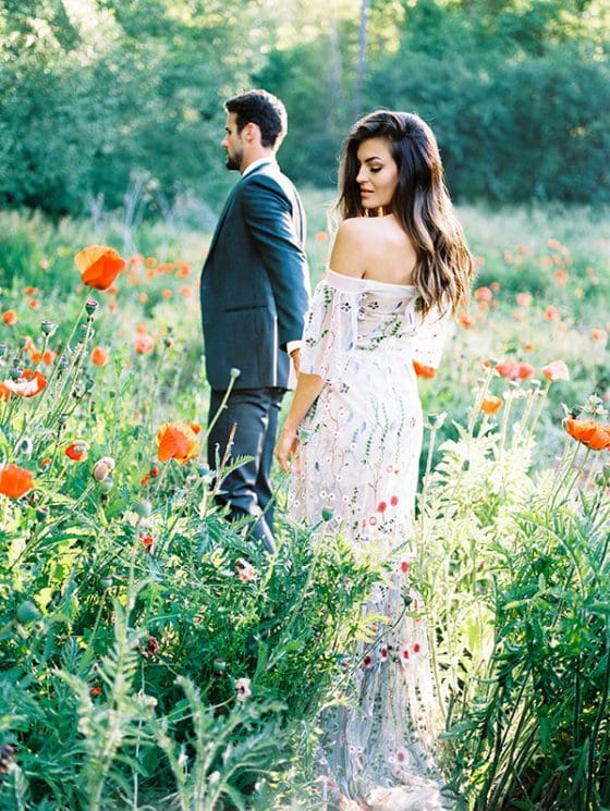 Poppy Perfection – Utah Valley Bride