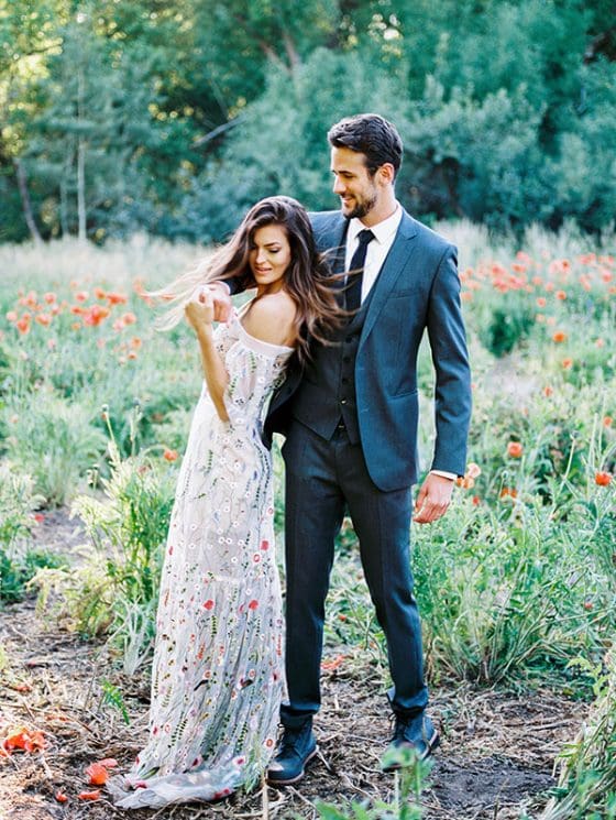 Poppy Perfection – Utah Valley Bride