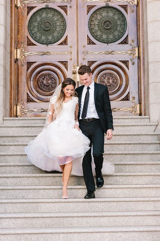 Meg + Zach - Utah Valley Bride