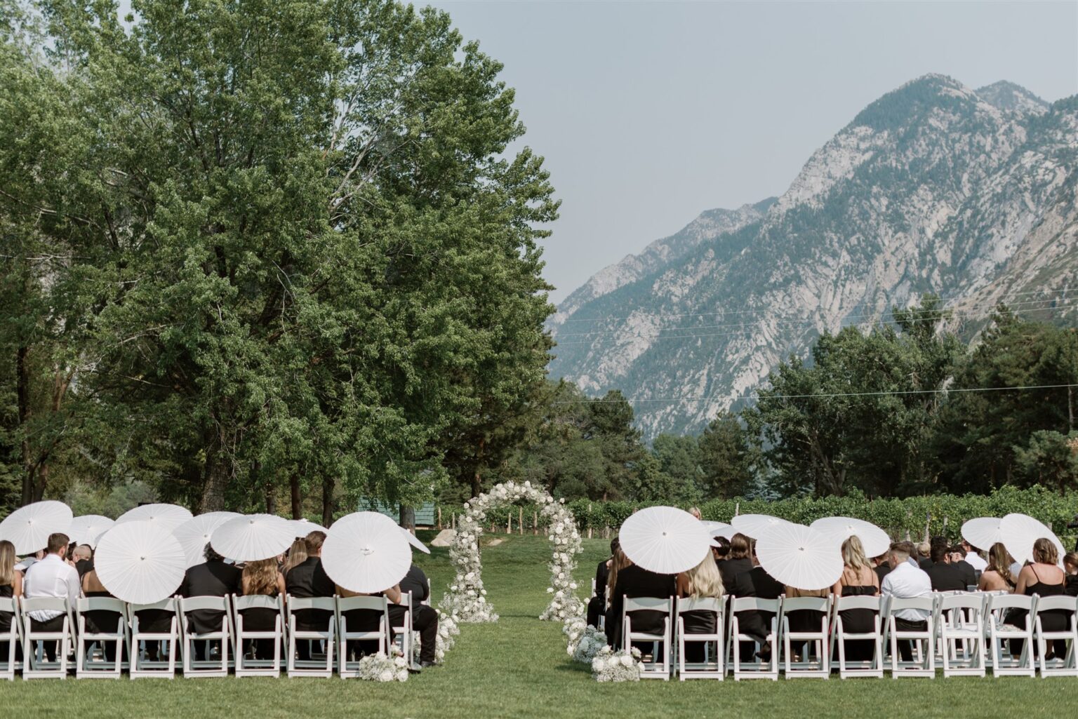 A Utah Summer Wedding Straight Out of a Romance Movie - Utah Valley Bride