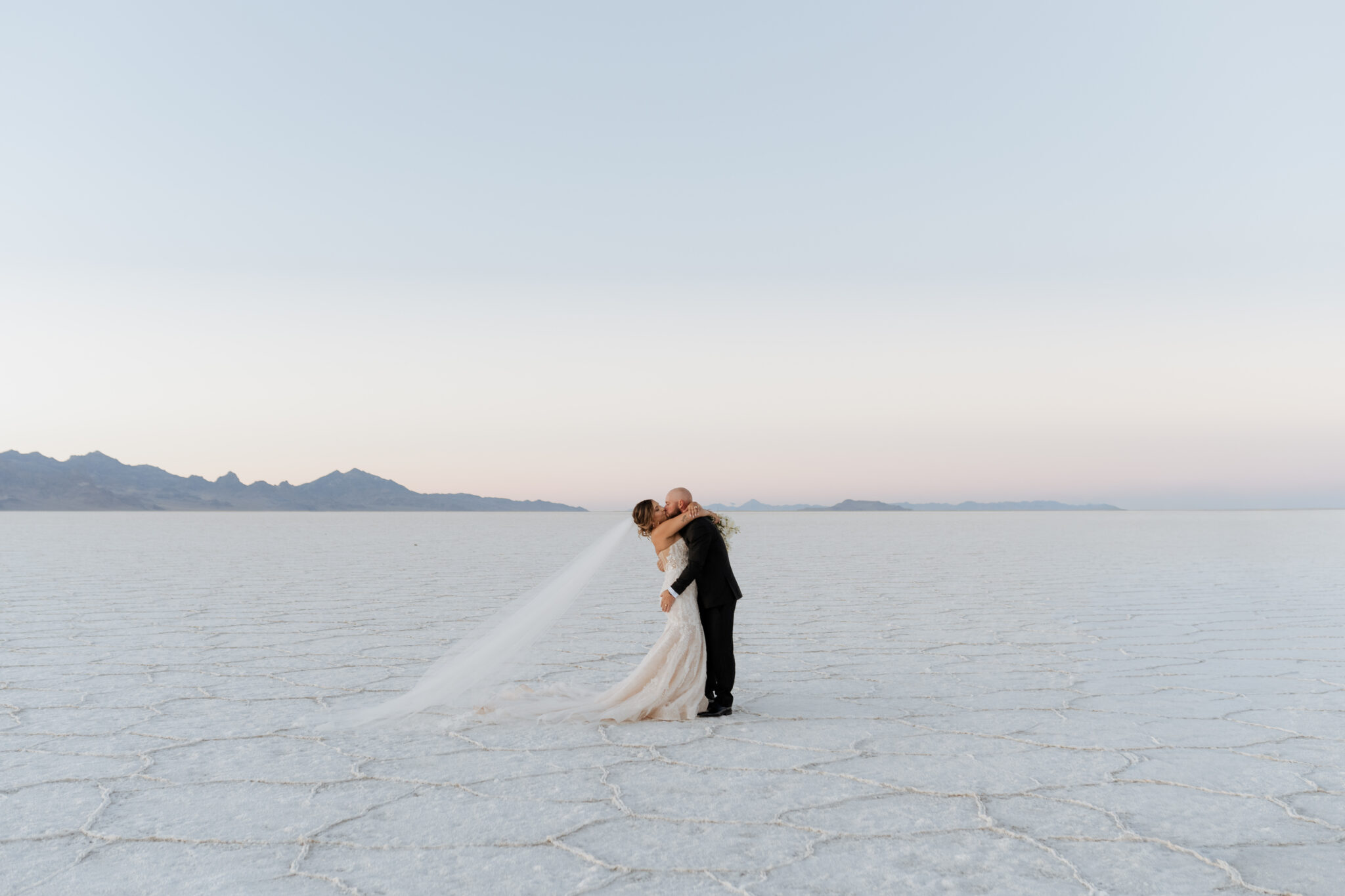 Love and Salt in Abundance: Utah Salt Flats Elopement - Utah Valley Bride